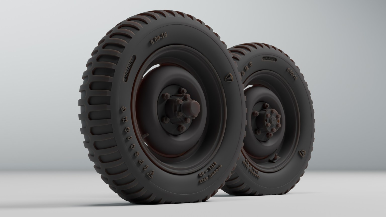 New Release: Doogs Studios 1/35 Jeep Wheel Sets for Meng